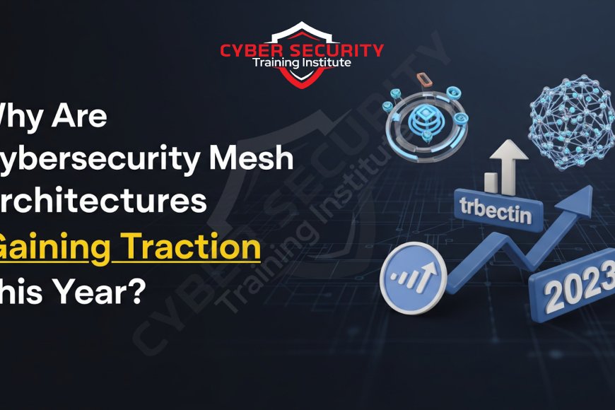 Why Are Cybersecurity Mesh Architectures Gaining Traction This Year ...