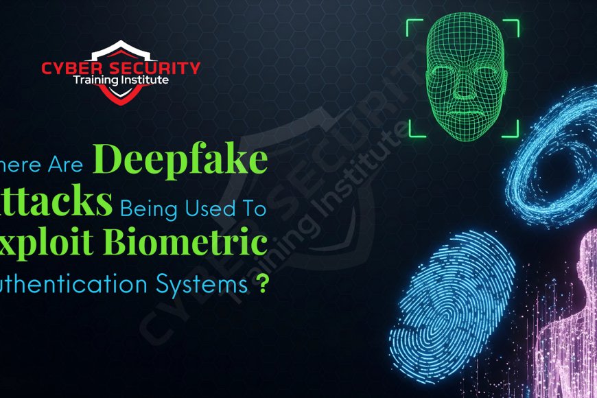Where Are Deepfake Attacks Being Used to Exploit Biometric Authentication Systems? - Cyber ...