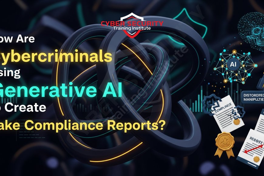 How Are Cybercriminals Using Generative AI to Create Fake Compliance ...